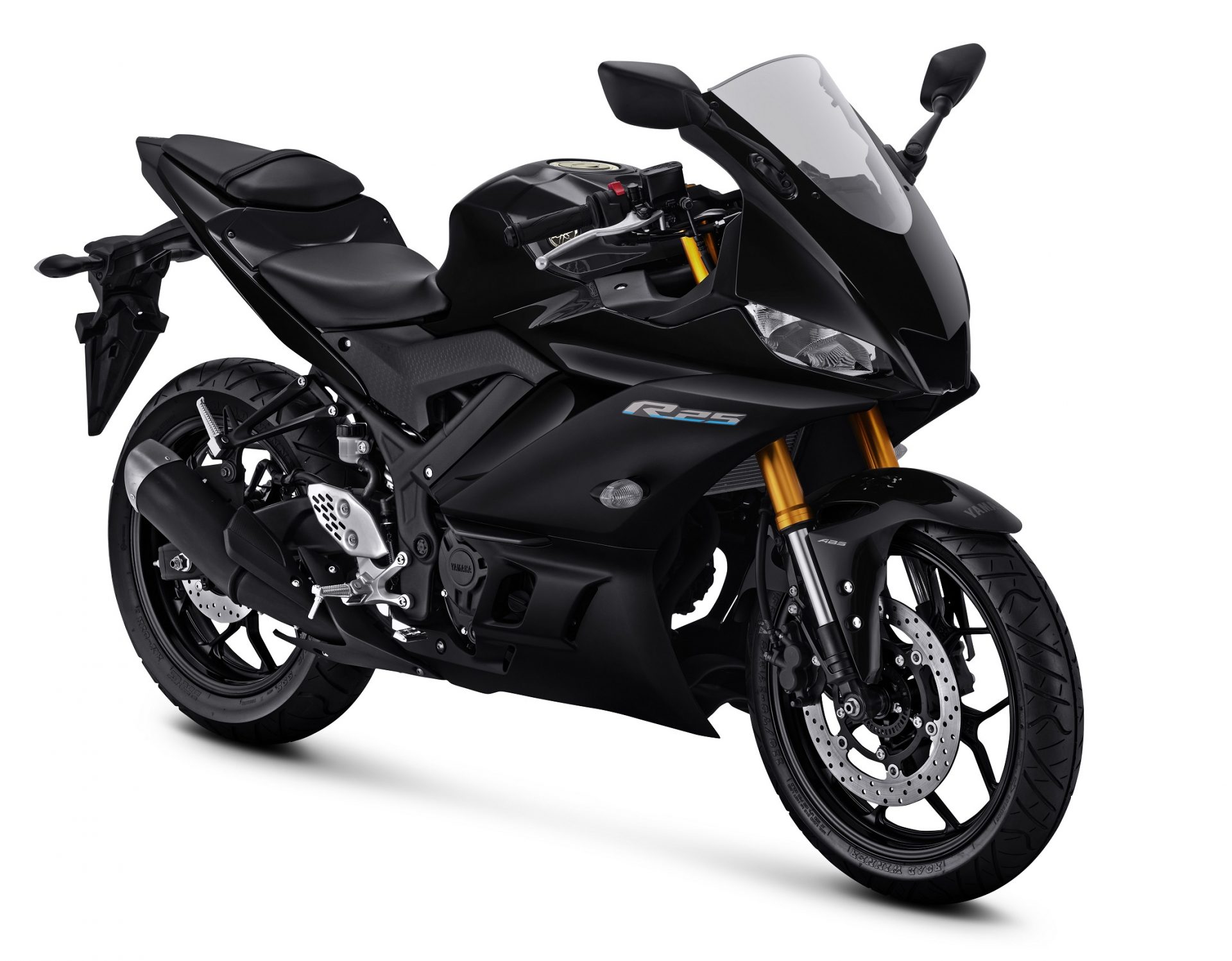 Yamaha R25 Kini Punya Warna Metallic Black dan Racing Blue