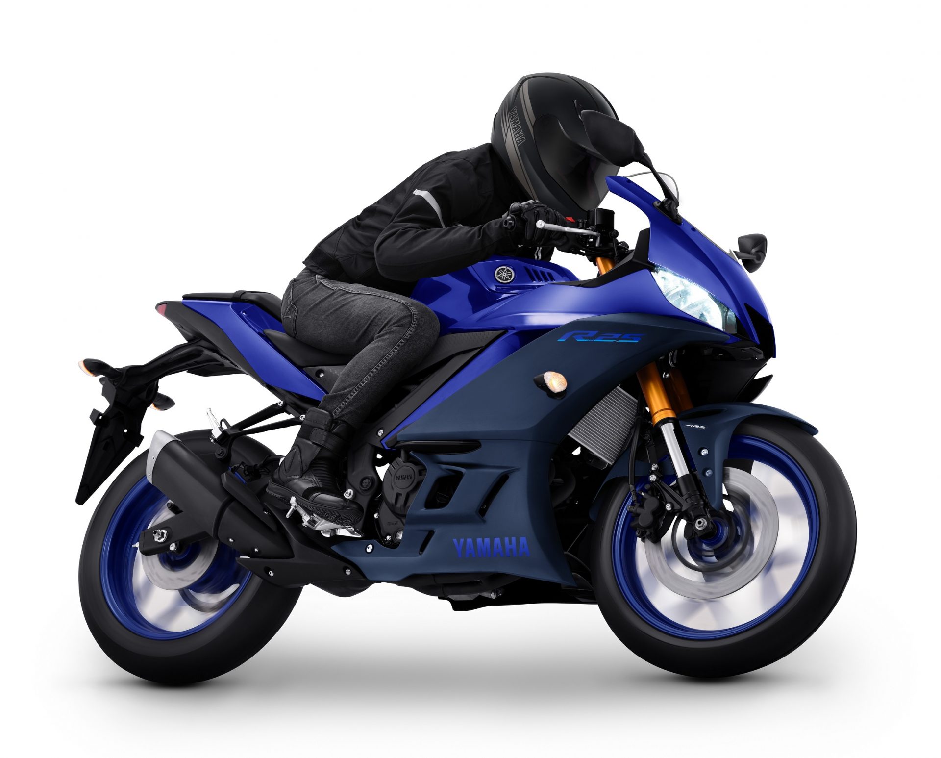 Yamaha R25 Kini Punya Warna Metallic Black dan Racing Blue