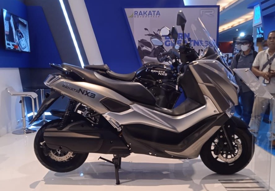 Rakata NX3 dan NX8 Motor Listrik Terbaru di PEVS 2022