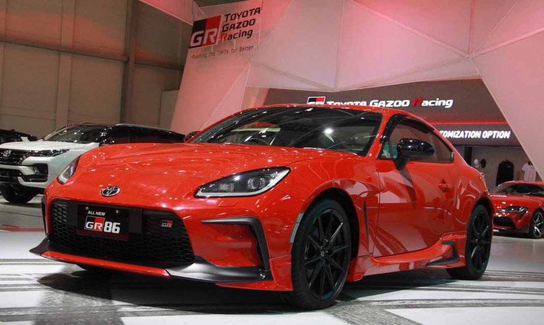 All New Toyota GR86 Mobil Sport Sangar di GIIAS 2022