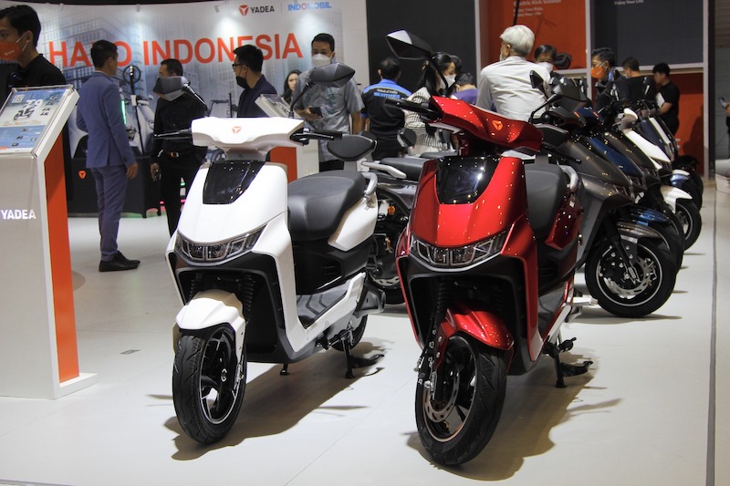 Sepeda Motor Listrik Yadea Meluncur di Indonesia