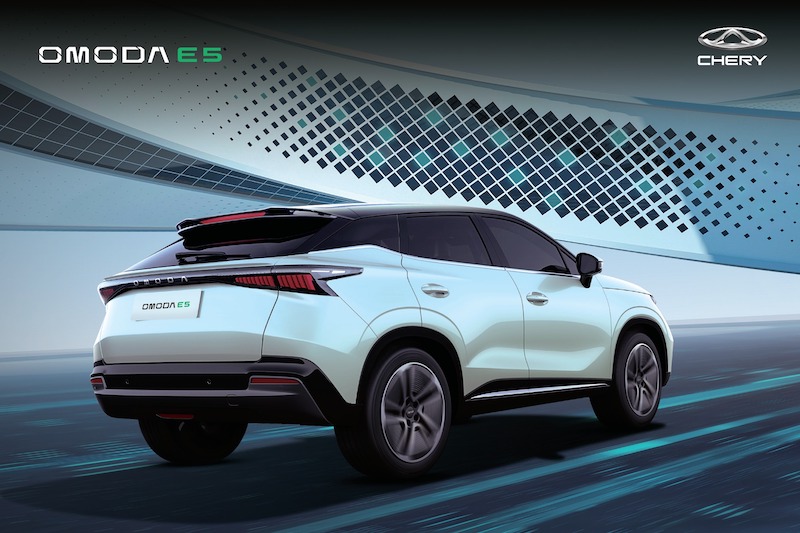 OMODA E5, Mobil Listrik Pertama Chery untuk Indonesia