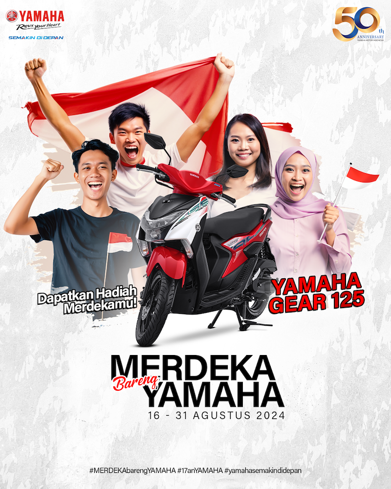 Ikuti Kontes Merdeka Bareng Yamaha, Bawa Pulang Motor GEAR 125 - OLX News
