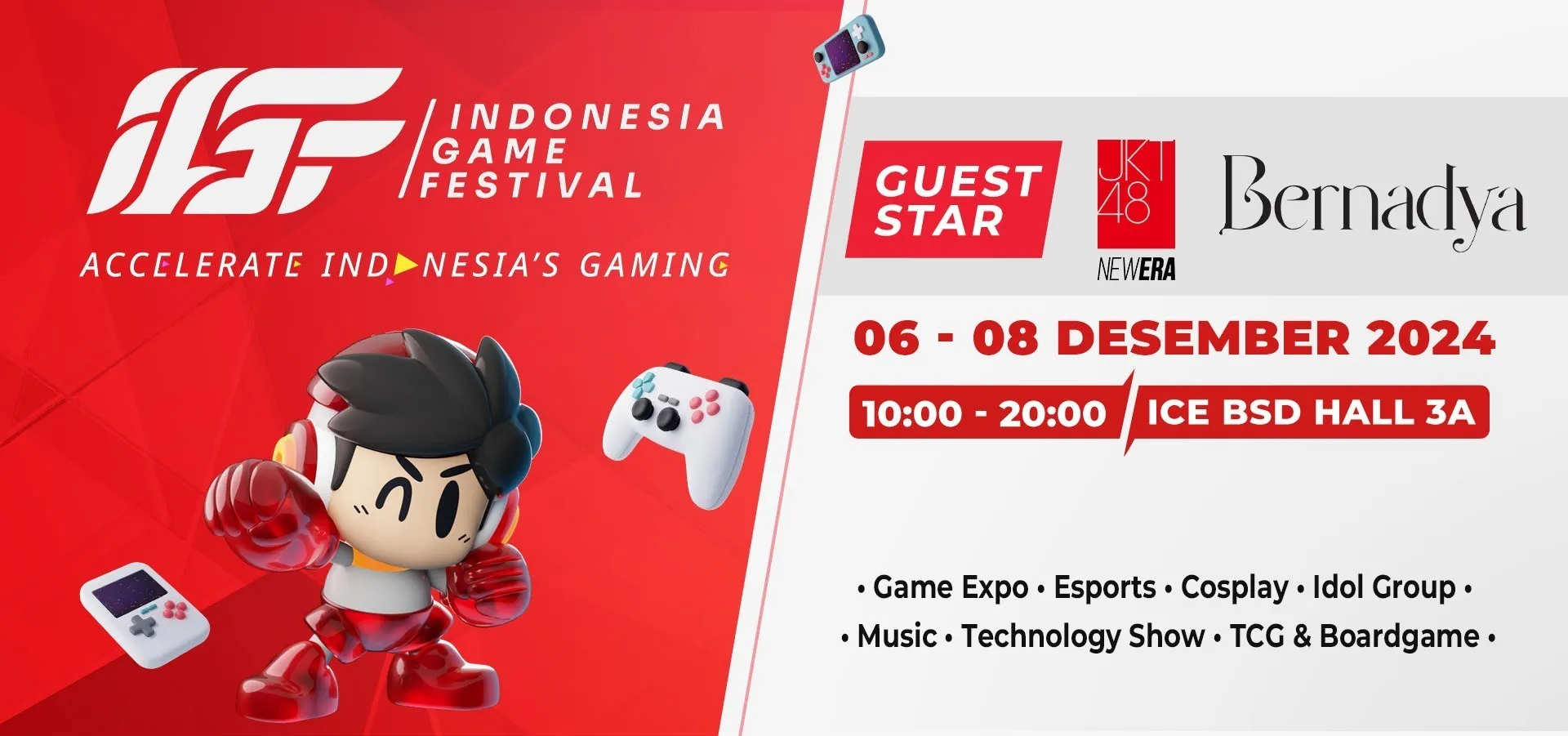 Event Gaming Terbesar, Indonesia Game Festival 2024 Siap Digelar Akhir ...