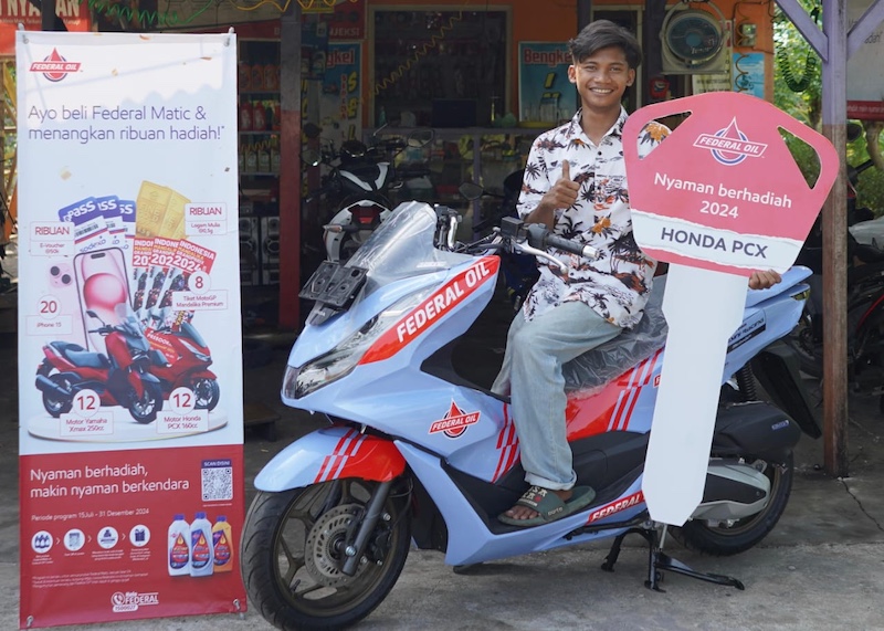 Pemenang Hadiah Motor Program Nyaman Berhadiah 2024 dari Federal Oil™ - OLX News