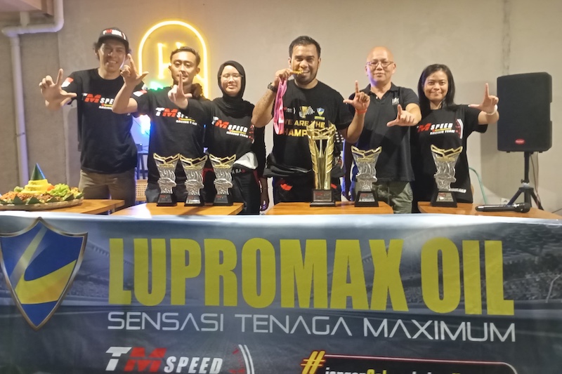 TM Speed Racing Team X Lupromax® Dominasi Podium Juara Umum Sentul ...