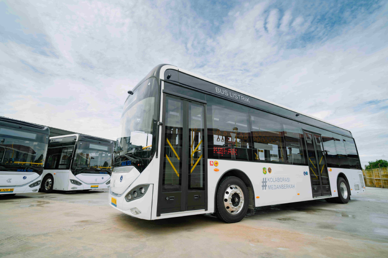 KALISTA Luncurkan 60 unit Bus Listrik, Siap Beroperasi di Kota Medan ...