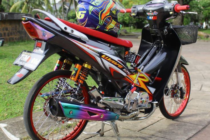 5 Ide Modifikasi Supra X 125 - OLX News