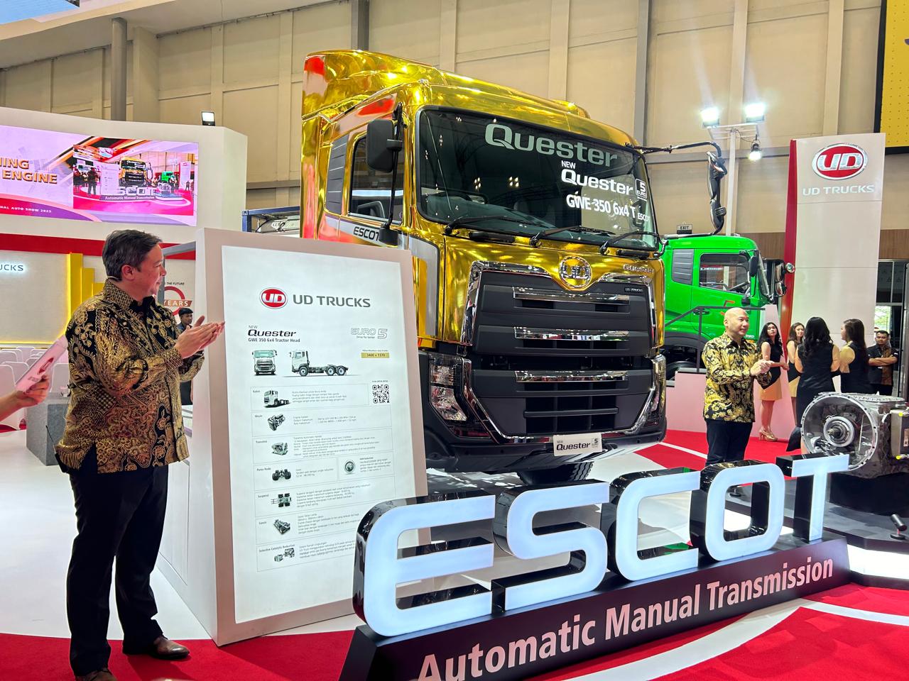 UD Trucks Hadirkan Quester ESCOT 8L Euro 5 di GIIAS 2025, Sekaligus Rayakan 90 Tahun Perjalanan ...